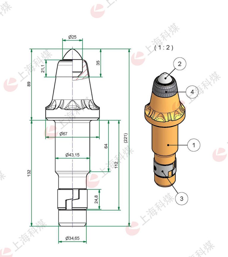 U170#截齿 - 上海科煤机电有限公司 | 科煤机电